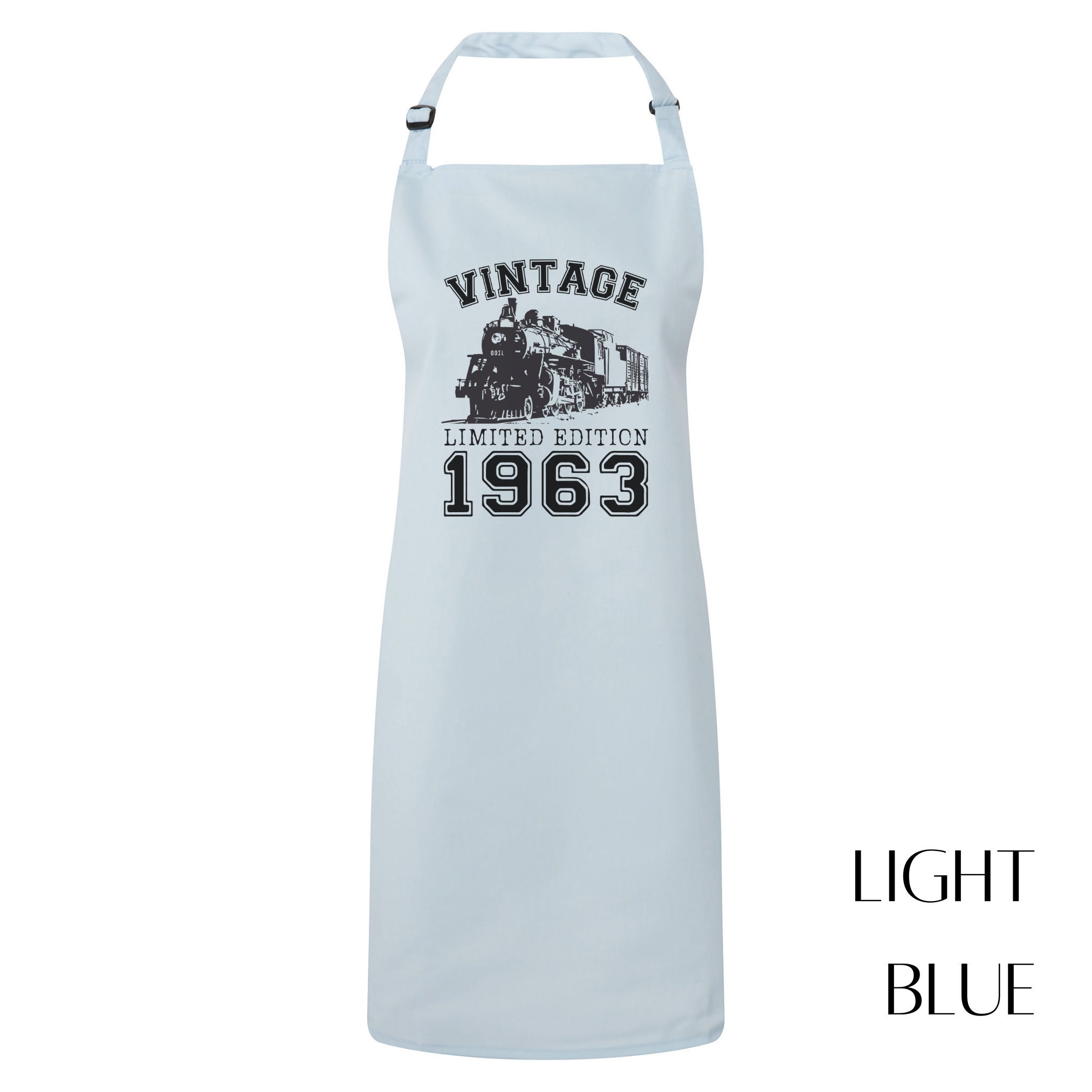 Novelty Railway Apron, 60th Birthday Train Apron, Train Chefs Apron ...