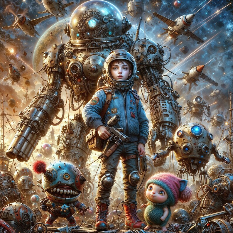 5 Digital Art , Sci-fi , Boy, Character, Portrait, Pilot , Soldier ...