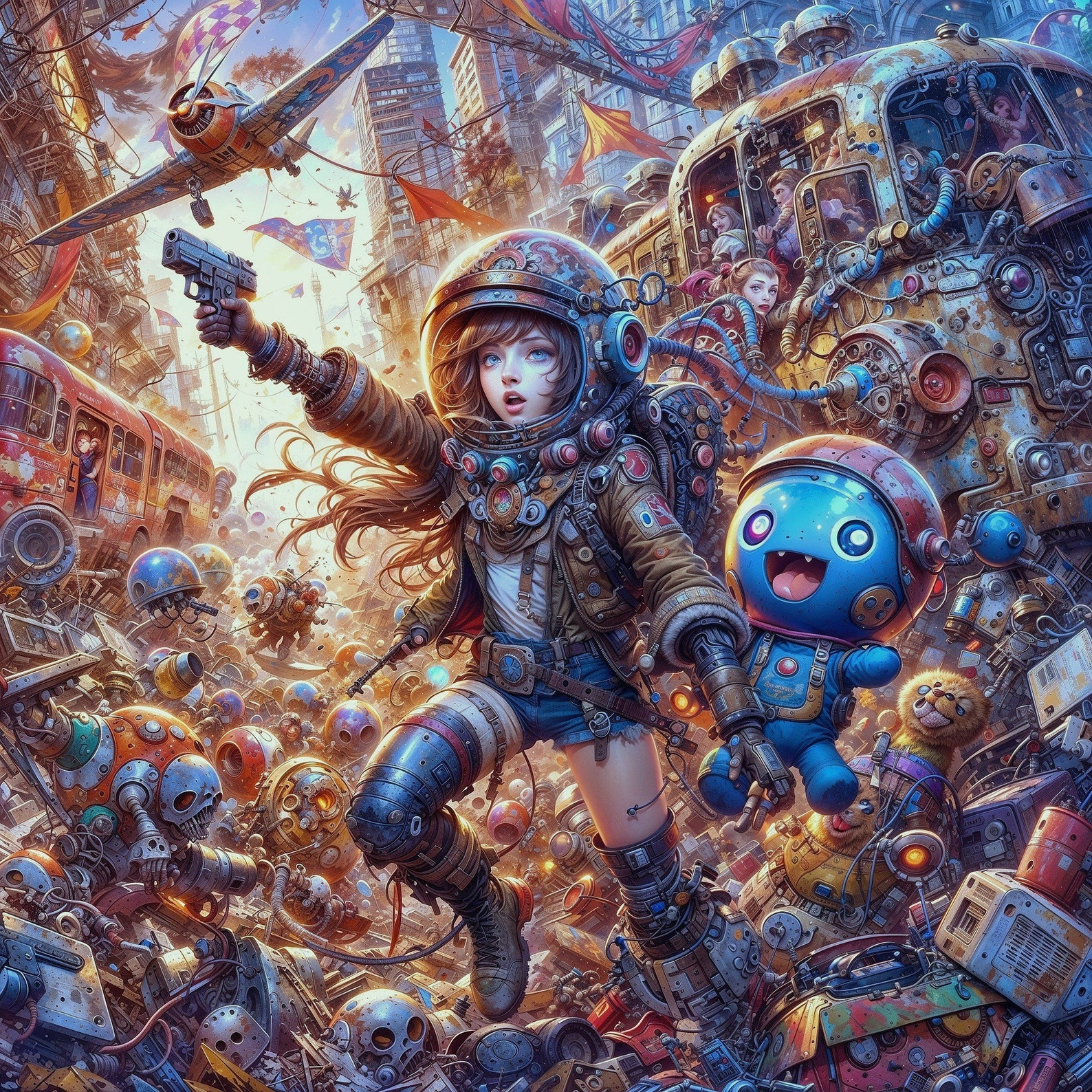 4 Digital Art , Sci-fi , Character, Portrait, Apocalyptic, Kid, Pet ...