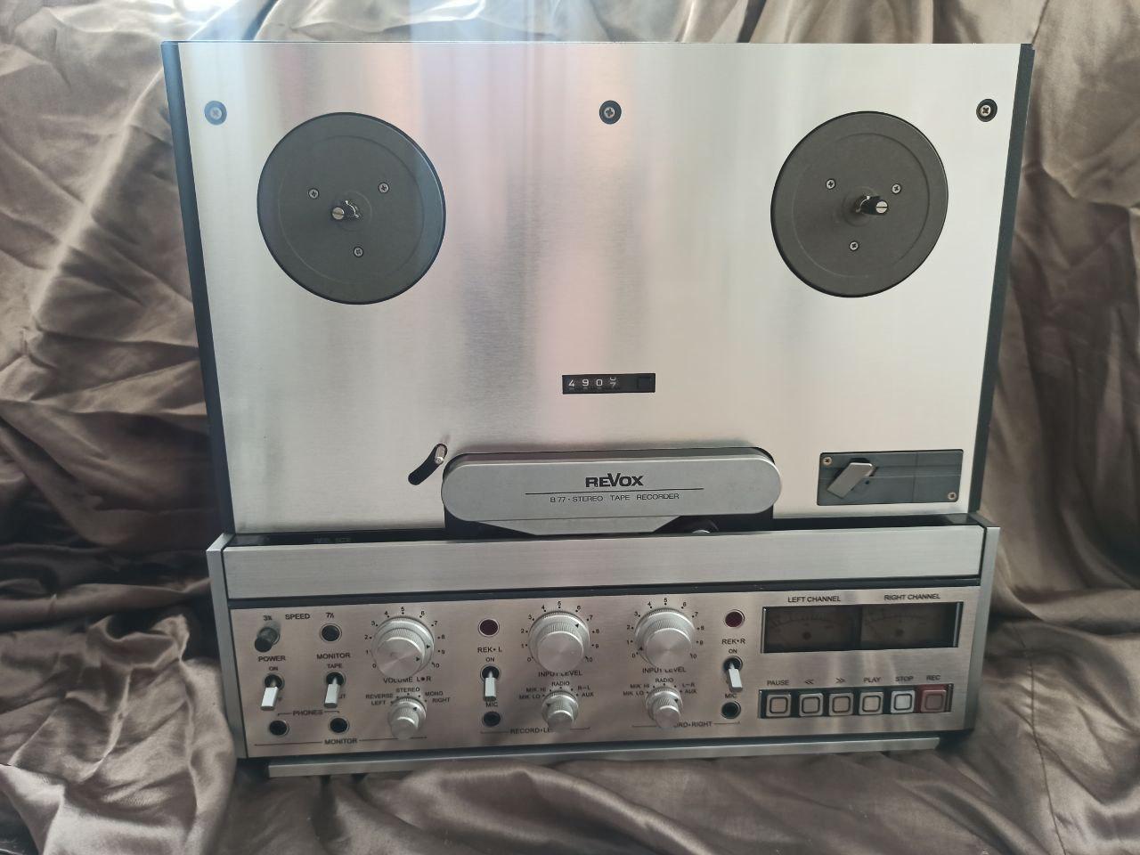 Aluminiumplaat sticker voor Revox B77 - Etsy Nederland