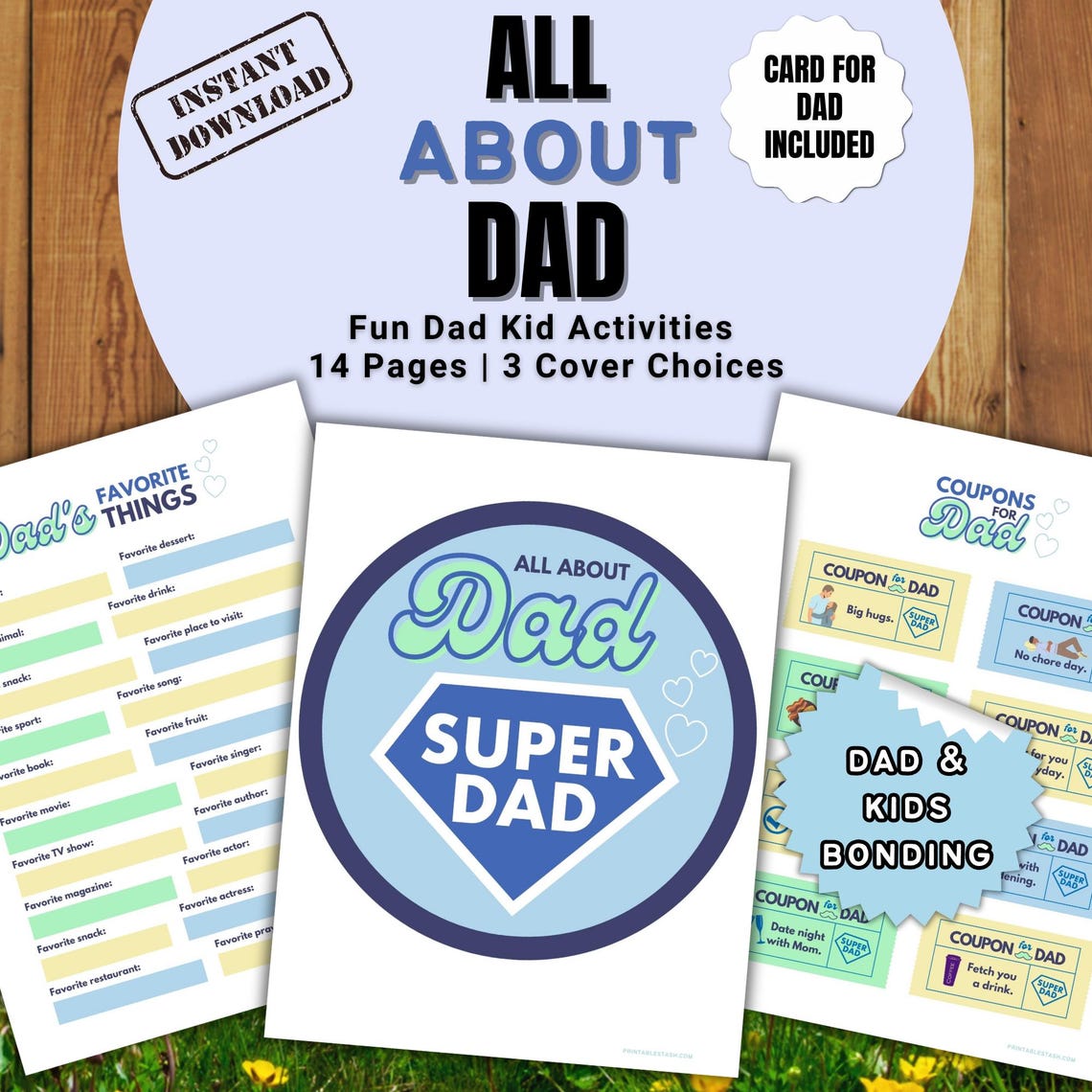 Father's Day Activity Pack Pages for Kids | Happy Father's Day | Dad ...