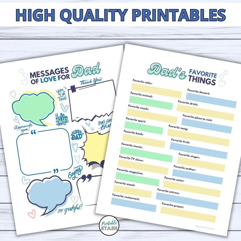 Father's Day Activity Pack Pages for Kids | Happy Father's Day | Dad ...