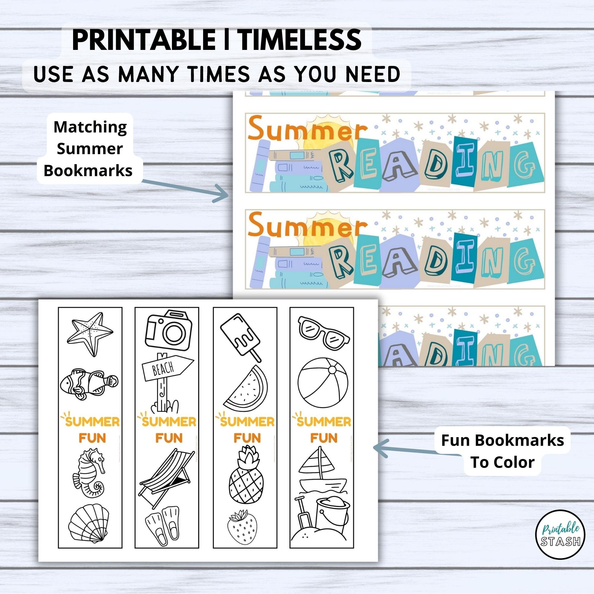 Summer Reading Printables | Reading Log | Book Tracker | Reading ...