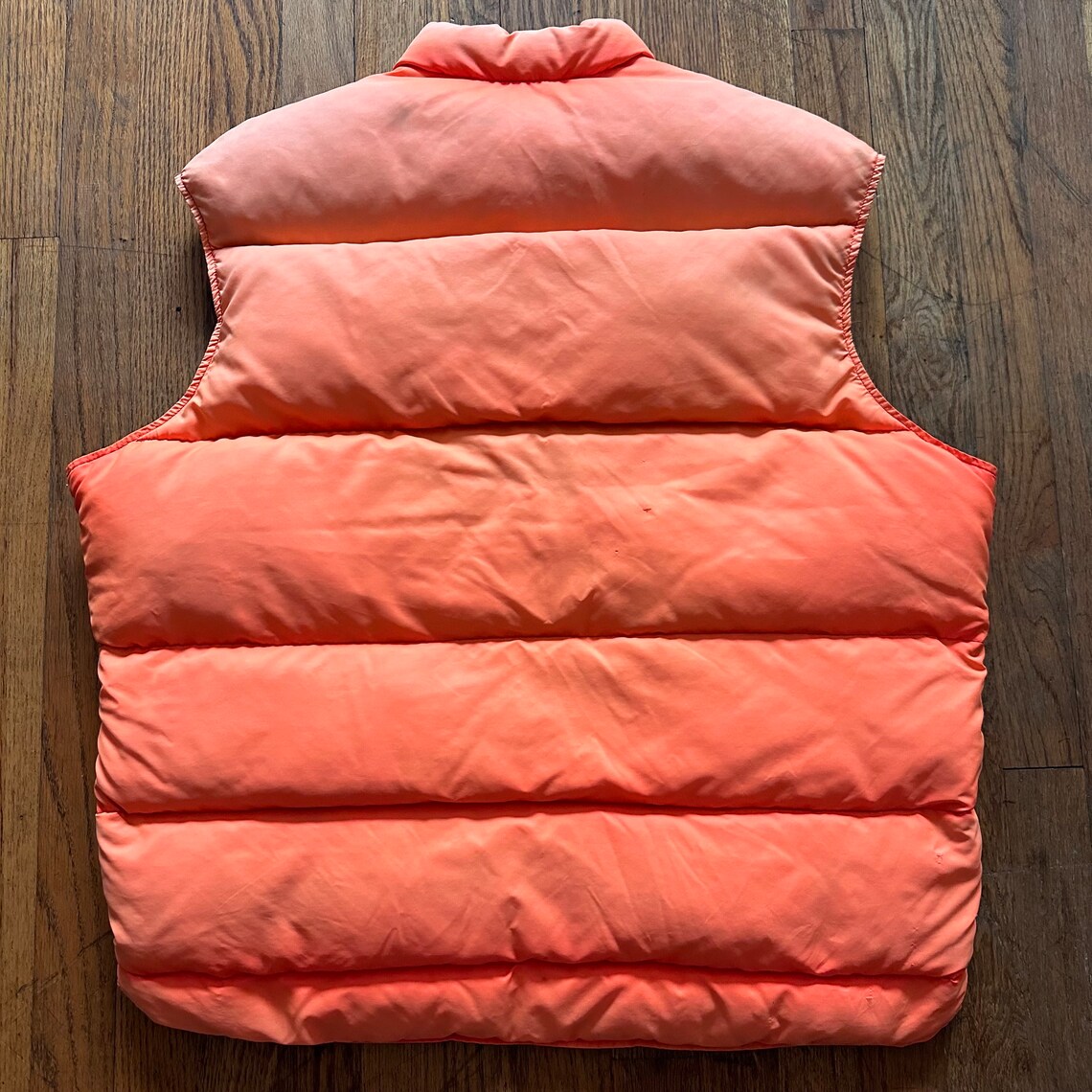 Vintage 80s Wrapper Distressed Faded Down Ski Vest Jacket Size Large - Etsy
