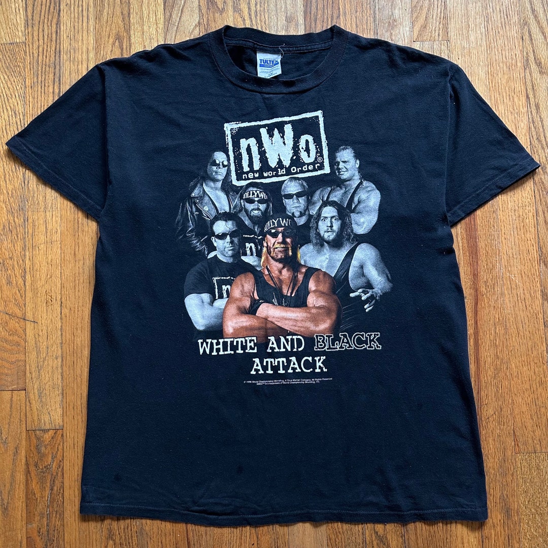 Vintage 90s New World Order Wrestling WWE Promo Tee Size Large - Etsy