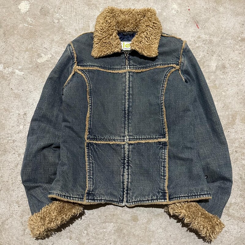 Grunge Denim Jacket - Etsy