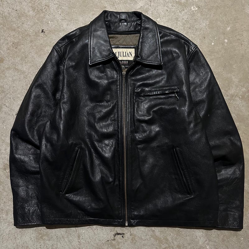 Patina Leather Jackets - Etsy