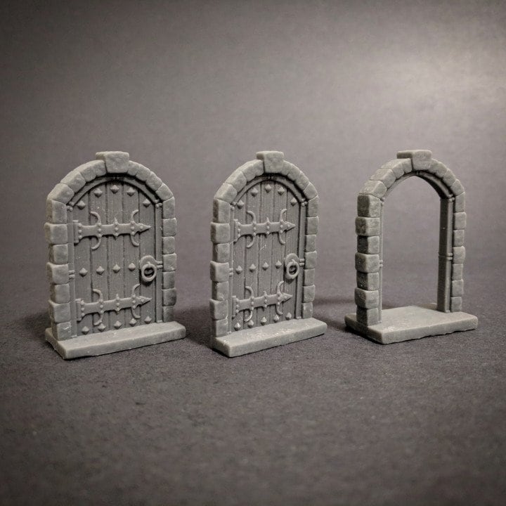 Heroquest Pack 10x Doors/ 3d Printed / Dicetower / D&d / Roleplay / RPG ...