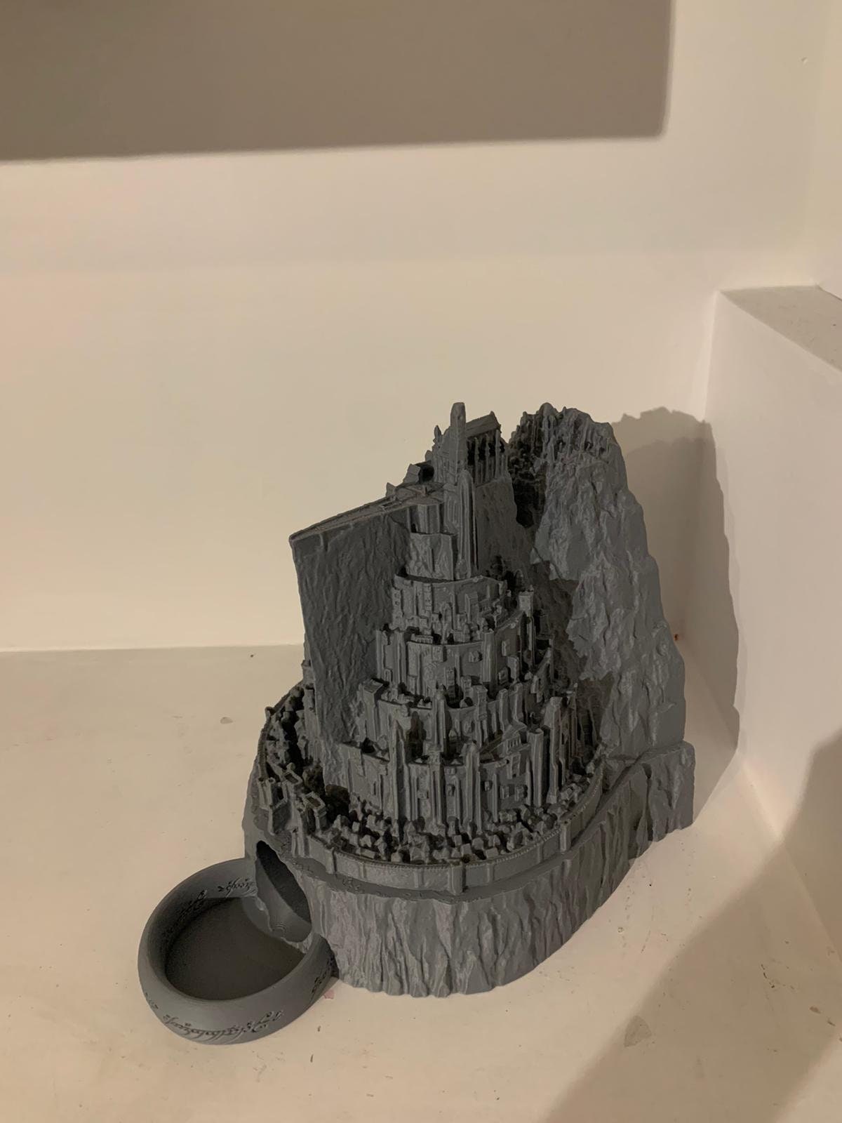 Minas Tirith Lotr Dice Tower/ 3d Printed / Dicetower / D&d / - Etsy