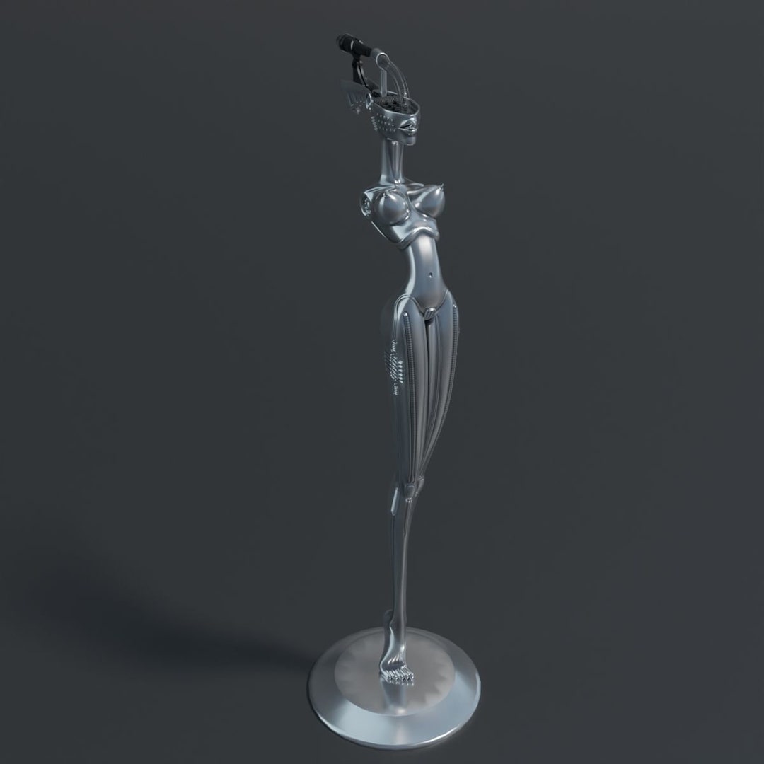 H.R. Giger Statue Microphone Stand Korn bitch - Etsy