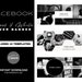 Facebook Cover Banner • 10 Black & White Facebook Cover Templates ...