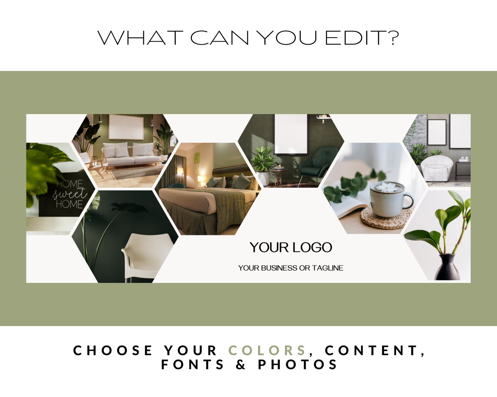 Facebook Cover Banner • 10 Green Facebook Cover Templates • Social ...