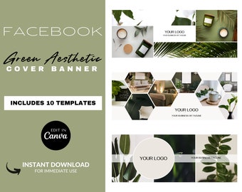 Facebook Cover Banner • 10 Neutral Facebook Cover Templates • Social ...
