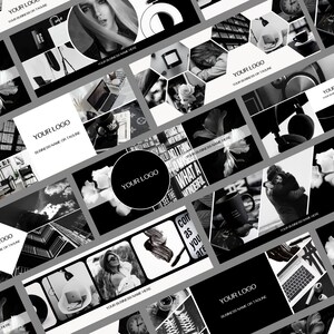 Facebook Cover Banner • 10 Black & White Facebook Cover Templates ...