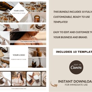Facebook Cover Banner • 10 Neutral Facebook Cover Templates • Social ...