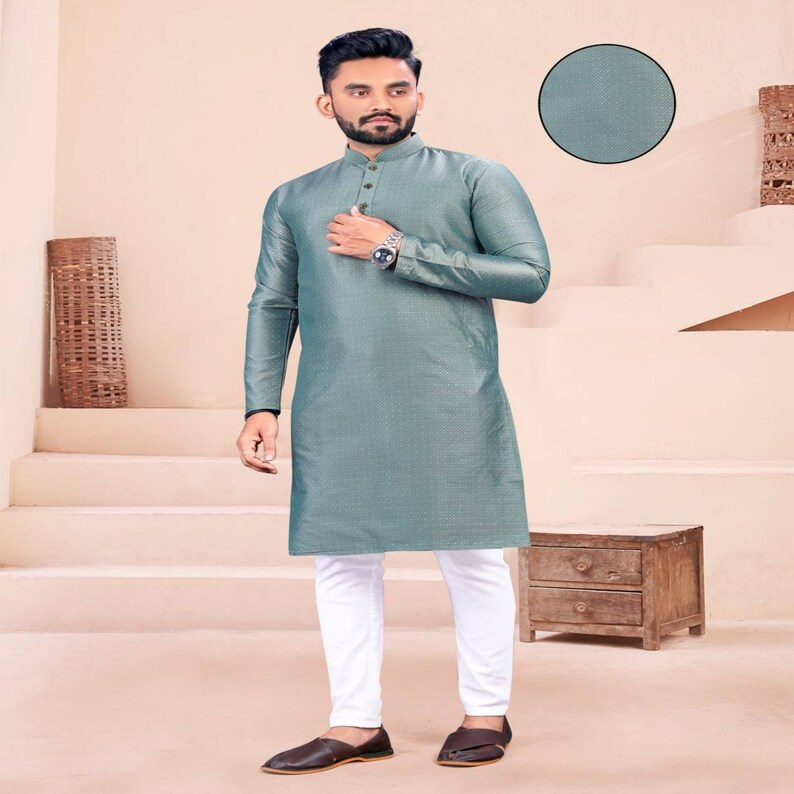 Traditional Men Kurta Classic Party Festival Kurta With Cotton - Etsy