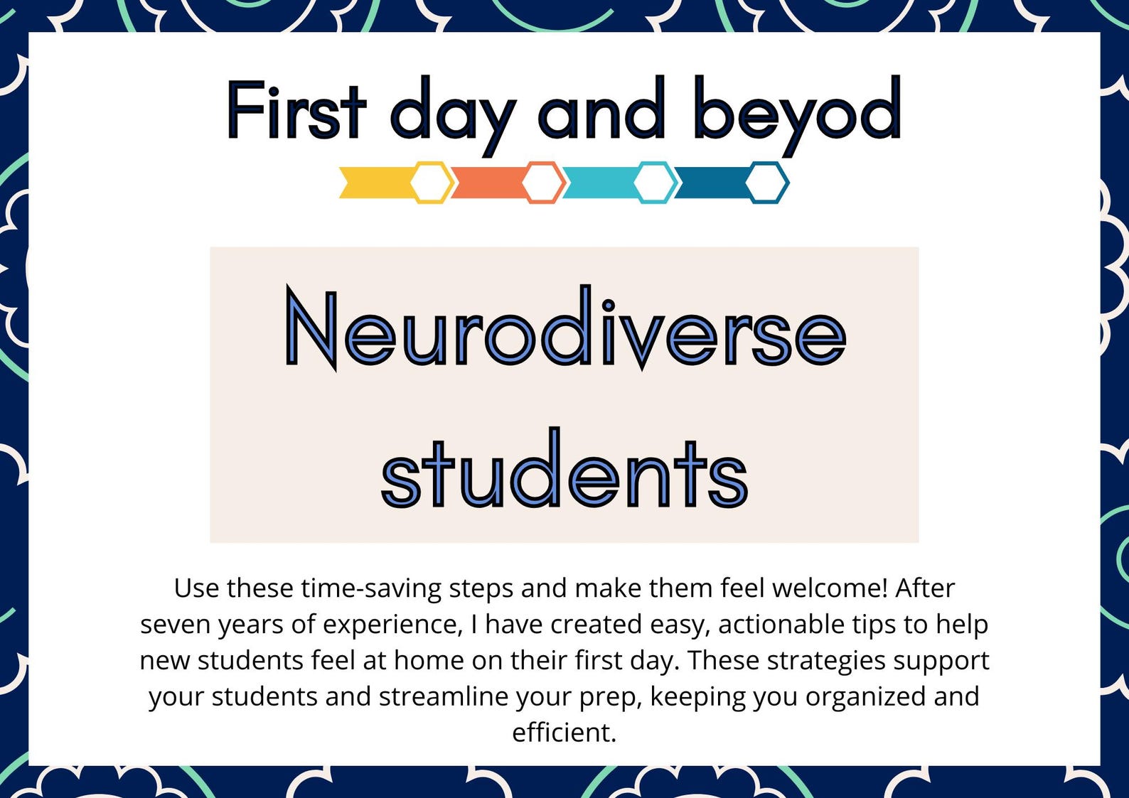 Inclusive Classroom Resource Neurodivergent Student Support, How to ...