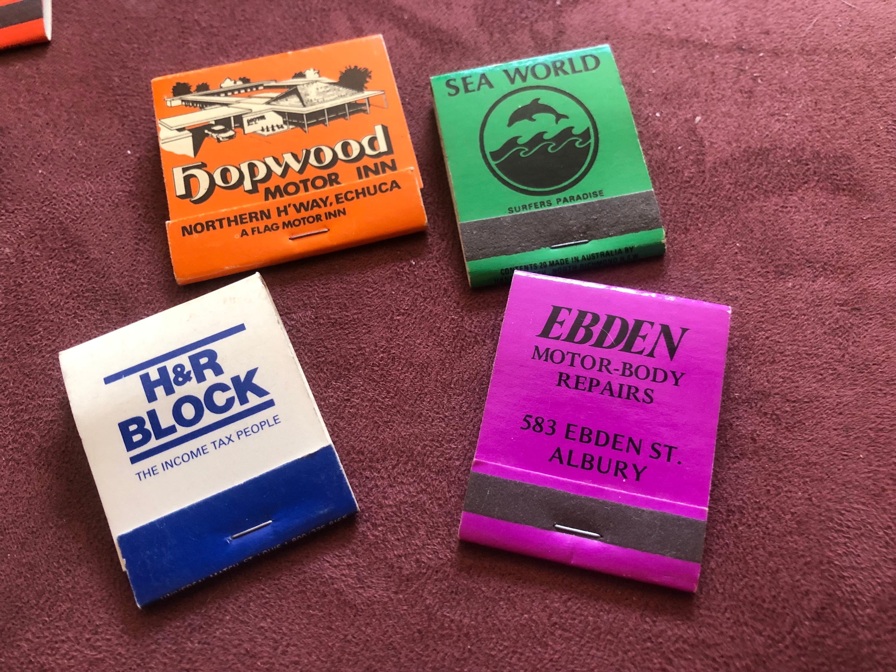 Vintage Matchbooks - Etsy Australia