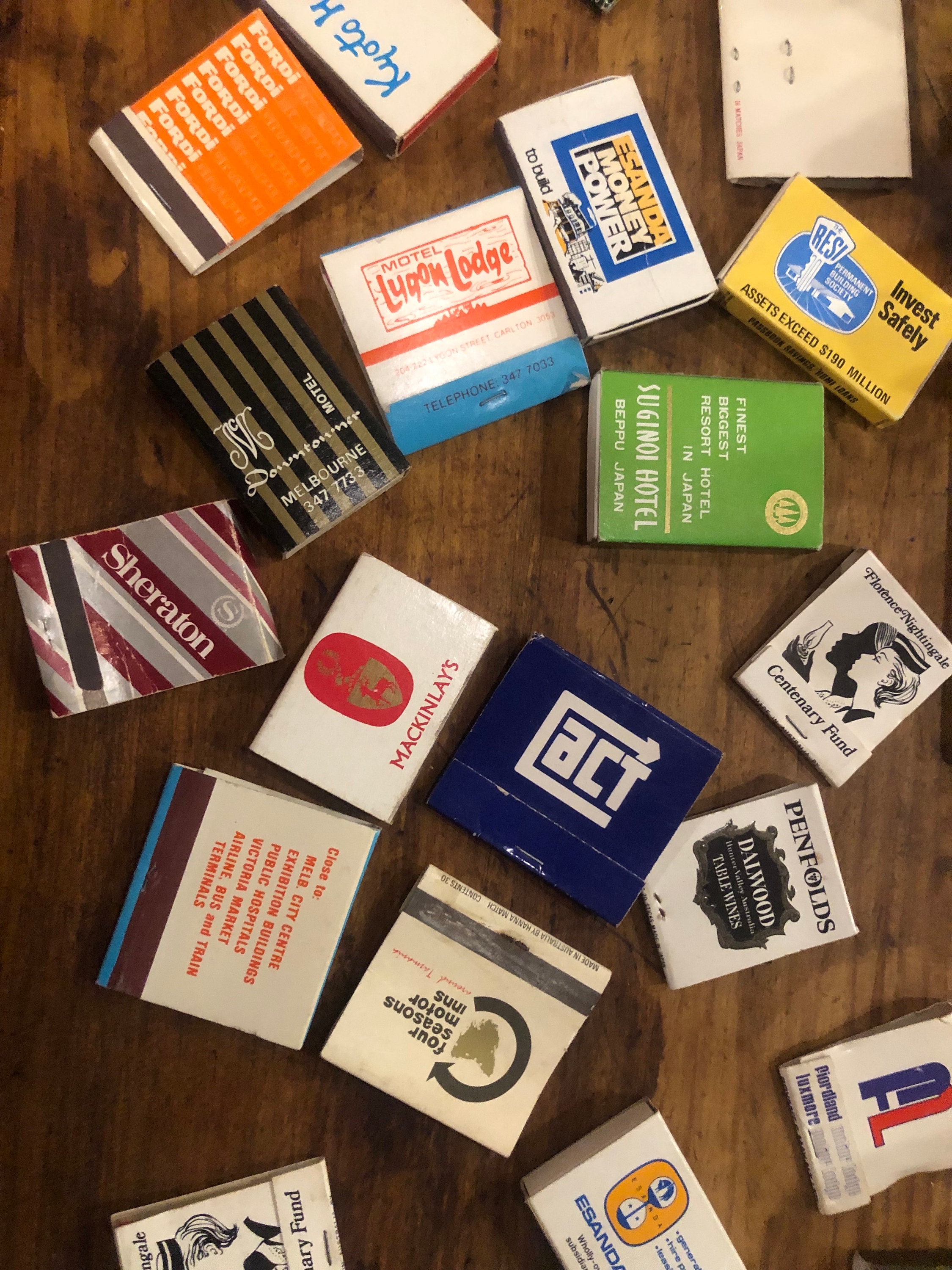 Vintage Matchbooks - Etsy