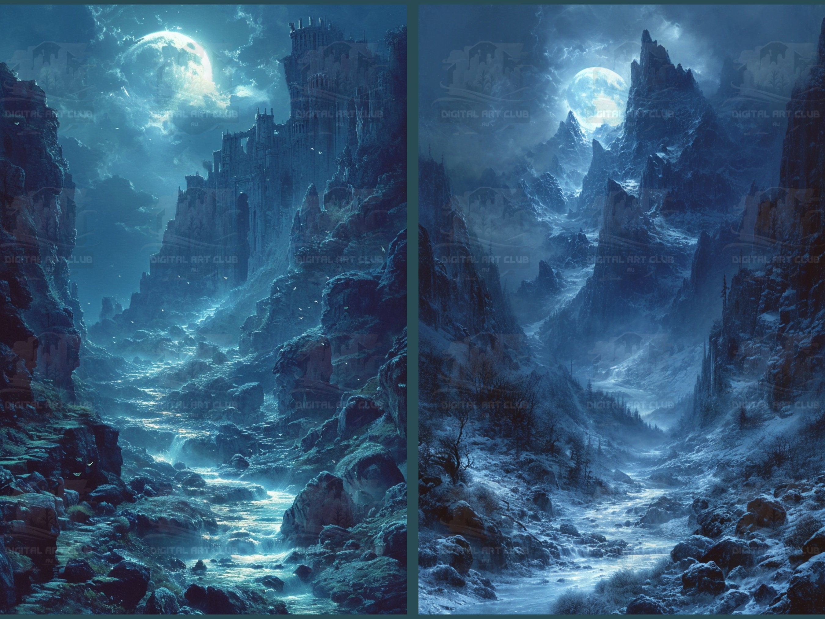 9 Darkness Landscape Backdrop Overlays | Overlays for Photoshop ...