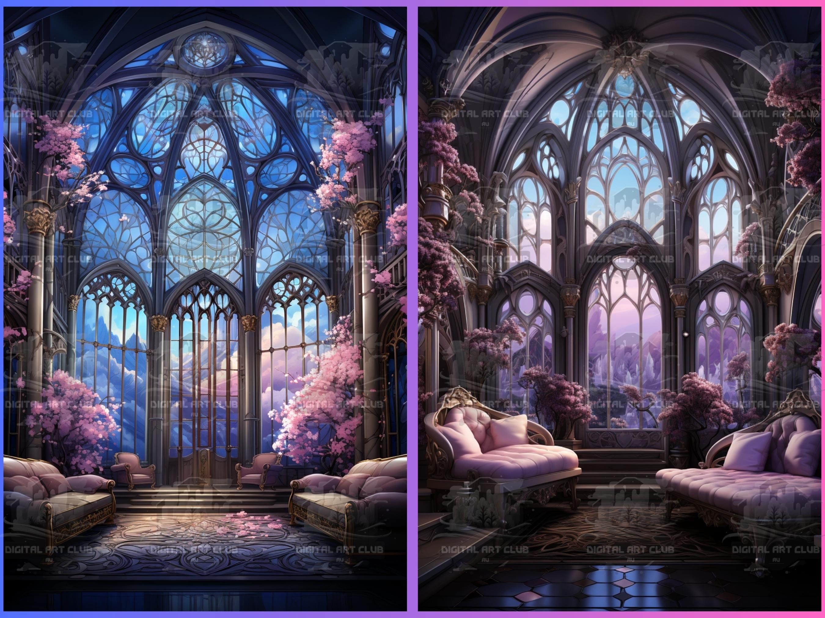 10 Fantasy Room Backdrops Overlays | Overlays for Photoshop | Studio ...