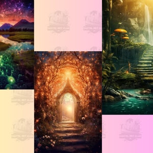 15 Fantasy Landscape Backdrops Overlays | Overlays for Photoshop ...