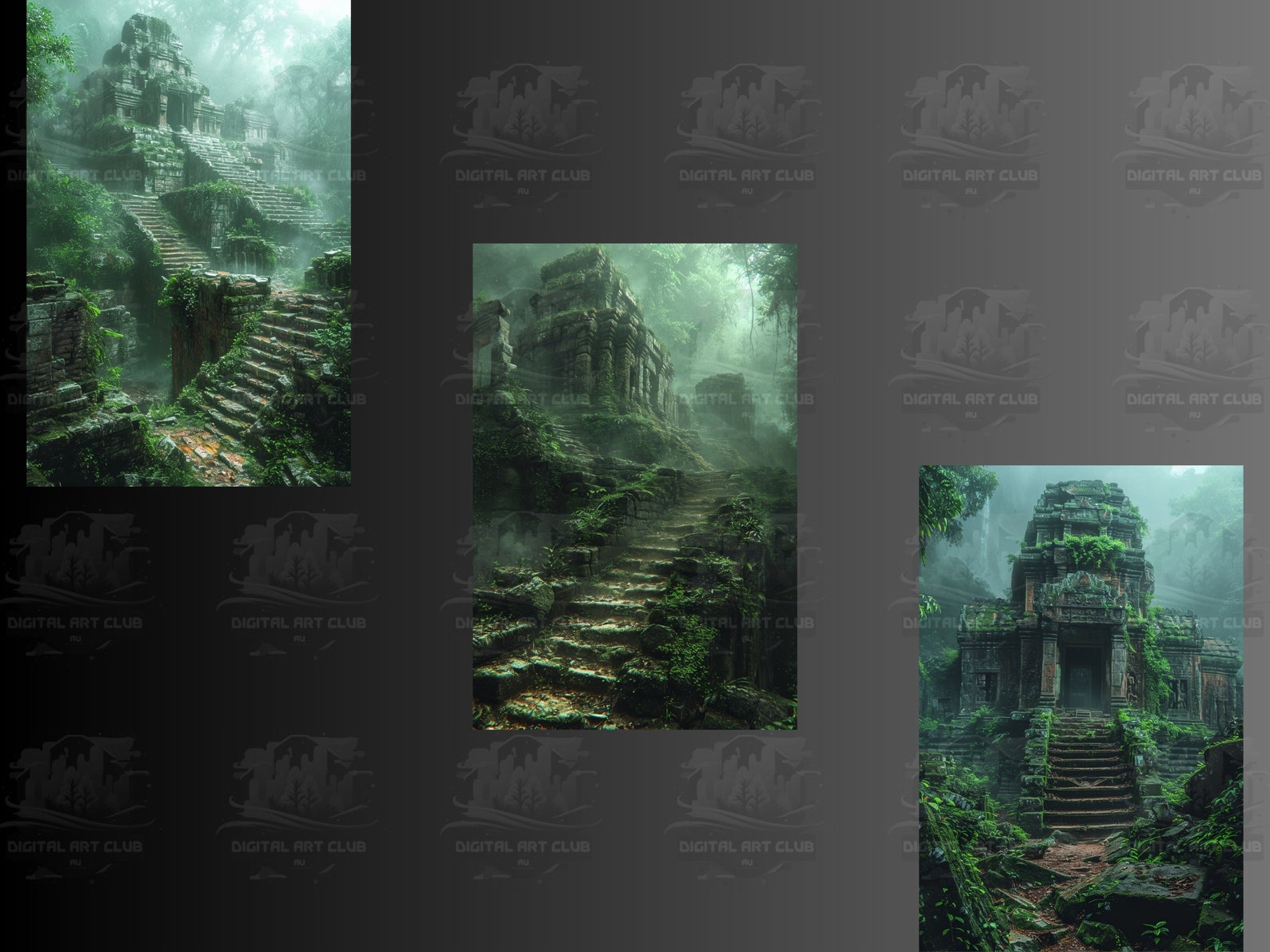 10 Ancient Ruins V2 Backdrops Overlays | Overlays for Photoshop ...