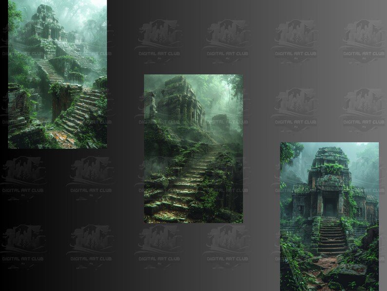 10 Ancient Ruins V2 Backdrops Overlays | Overlays for Photoshop ...