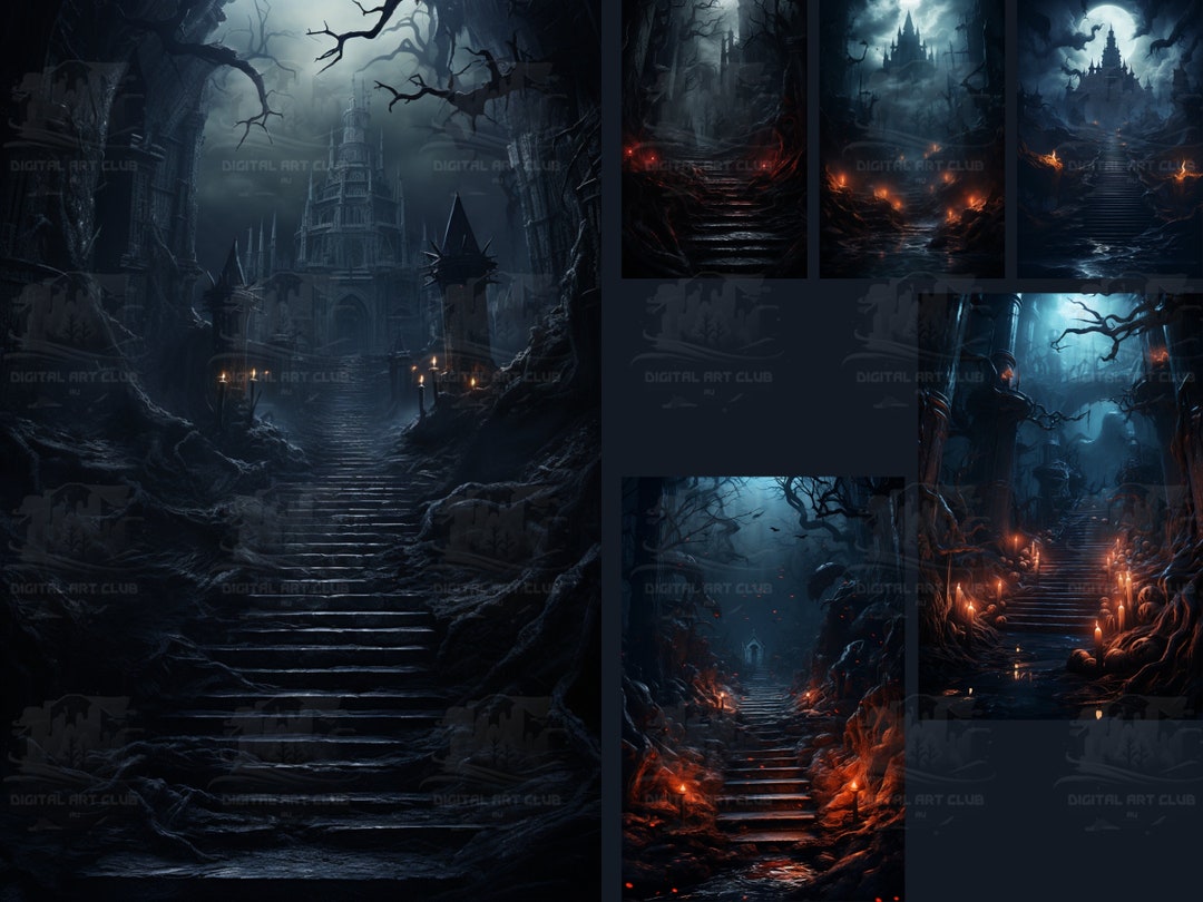 6 Darkness World Backdrops Overlays | Overlays for Photoshop | Studio ...