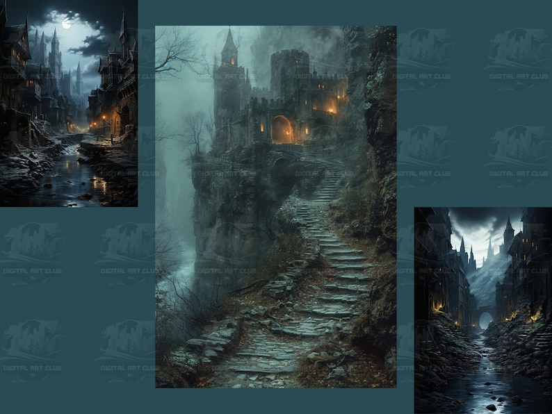 9 Darkness Landscape Backdrop Overlays | Overlays for Photoshop ...