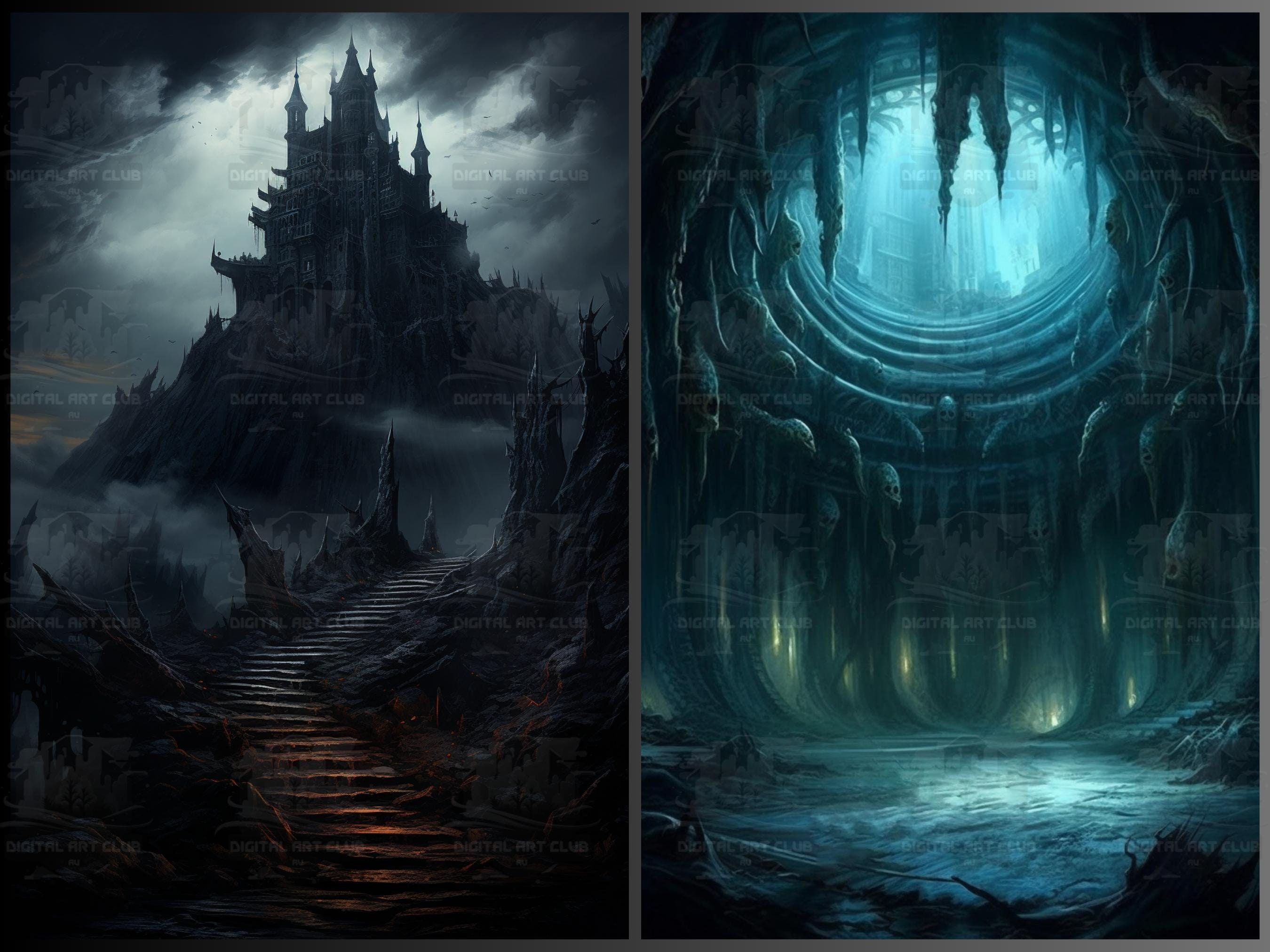 15 Darkness Place Backdrops Overlays Overlays for Photoshop Studio ...