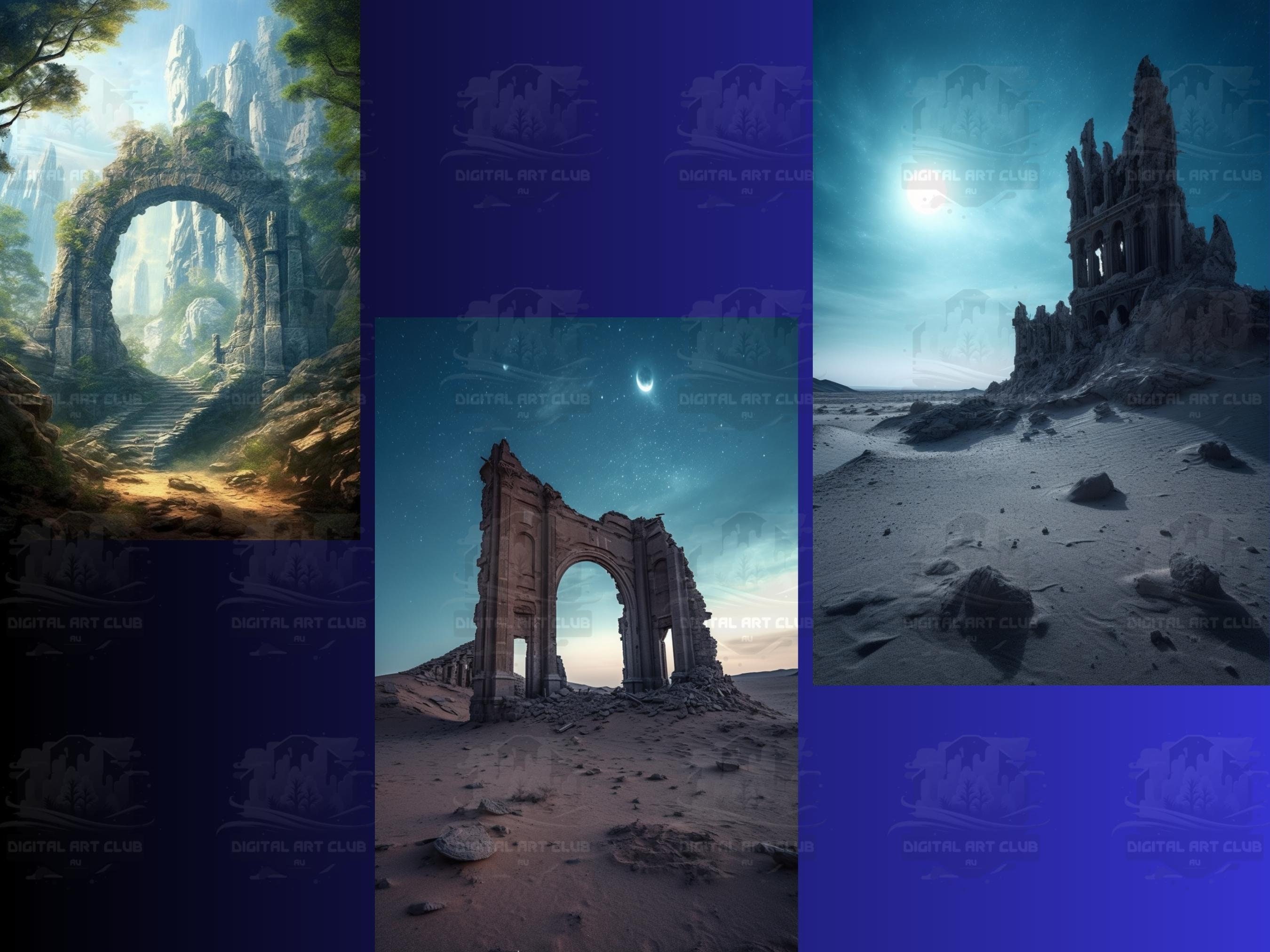9 Ancient Ruins Backdrop Overlays | Overlays for Photoshop | Studio ...