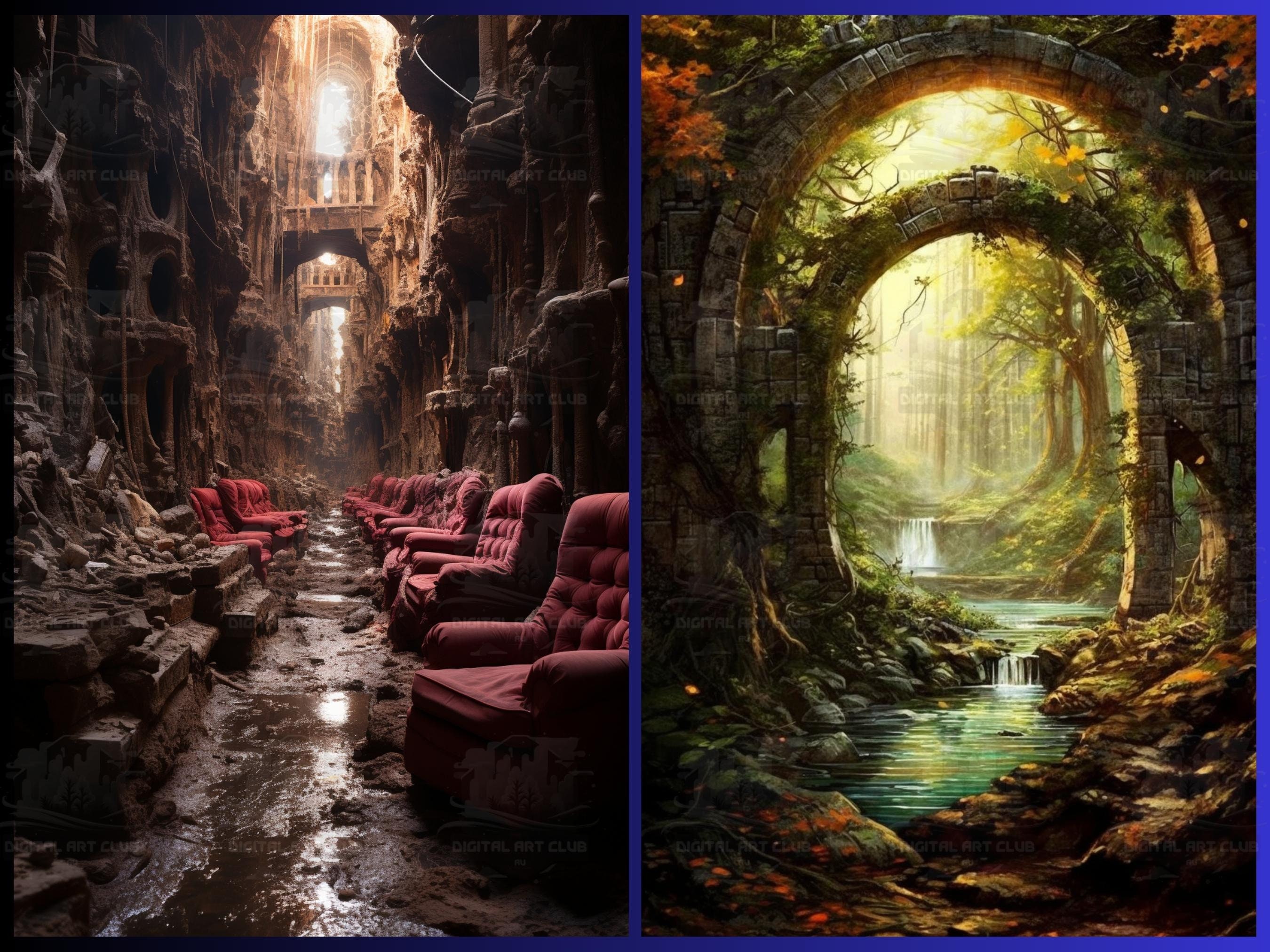 9 Ancient Ruins Backdrop Overlays | Overlays for Photoshop | Studio ...