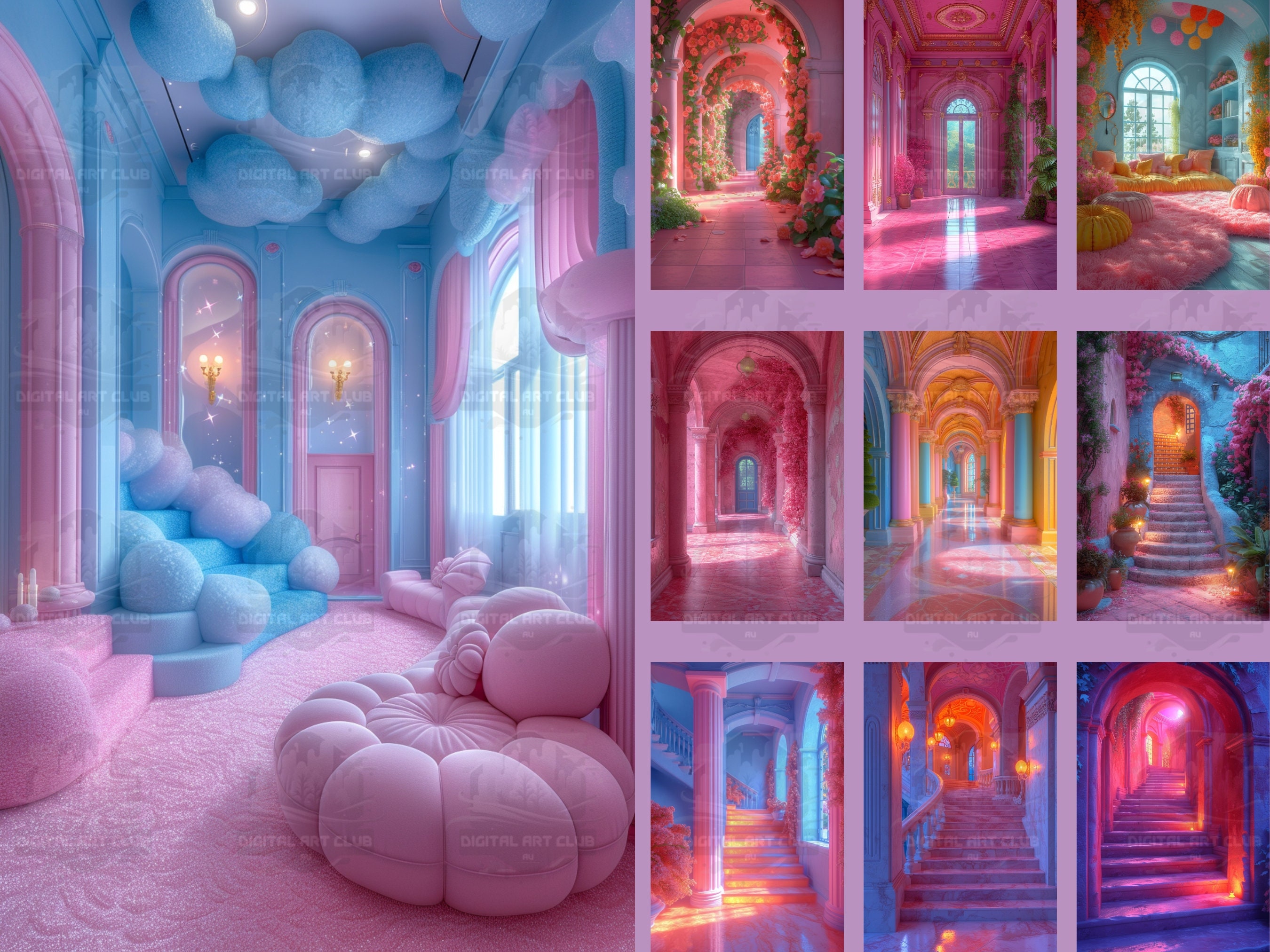 10 Cute Interior Backdrops Overlays | Overlays for Photoshop | Studio ...