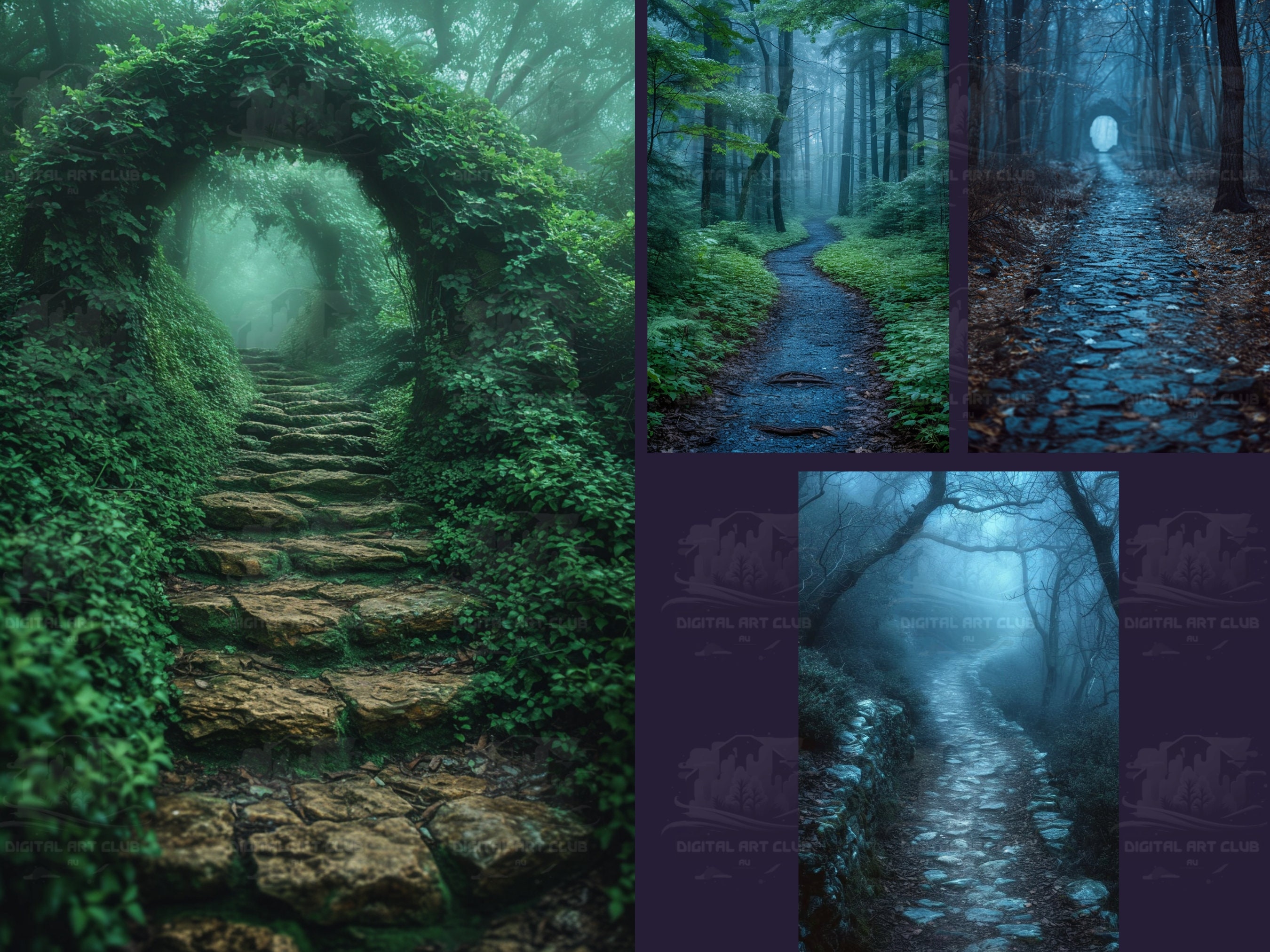 8 the Forest Backdrops Overlays Overlays for Photoshop Studio Backdrops ...