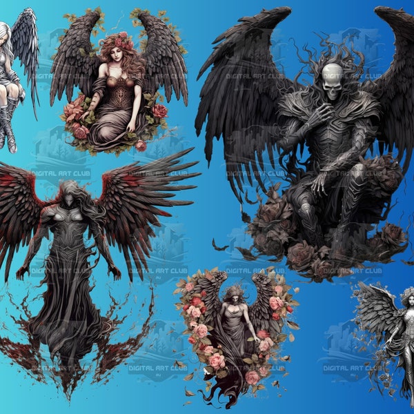 Gothic Angel - Etsy