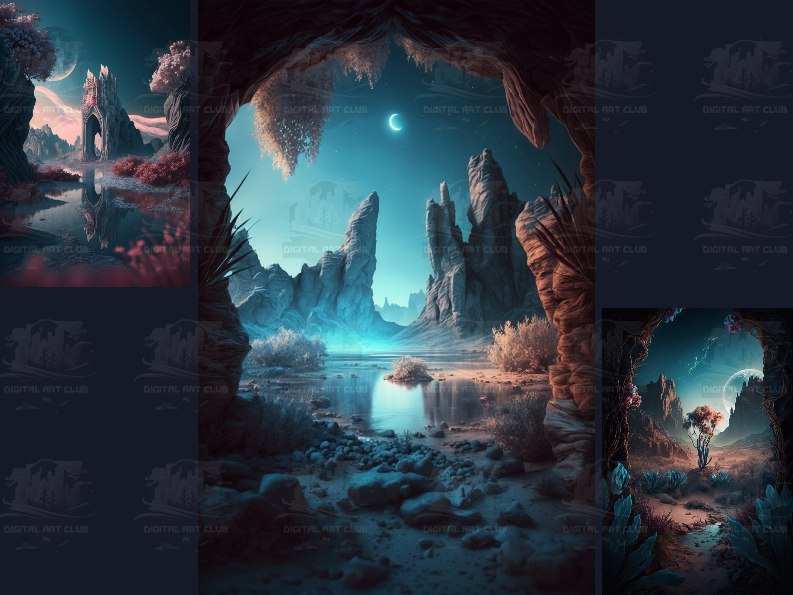 10 Fantasy Background Backdrops Overlays | Overlays for Photoshop ...