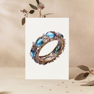 30 Fantasy Rings Clipart | Watercolor, Gothic, Mystical, Dreamlike ...