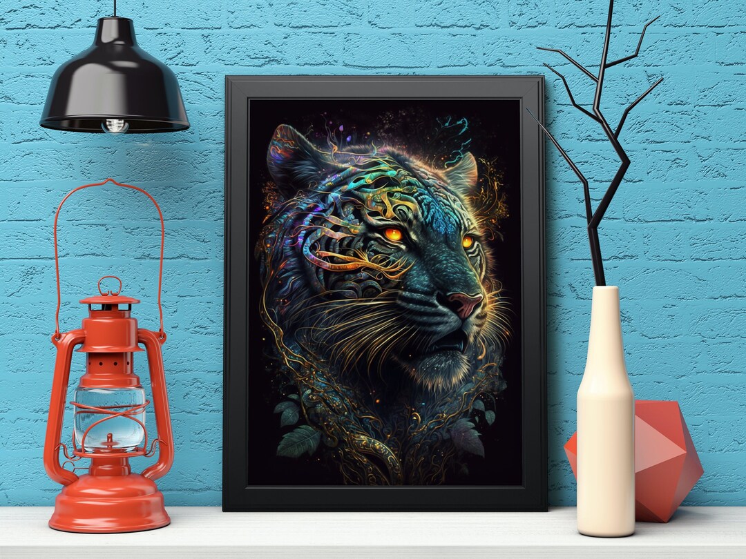 Wild Wrath | Digital Art Print, Wall Art, AI Generated, AI Art, Digital ...