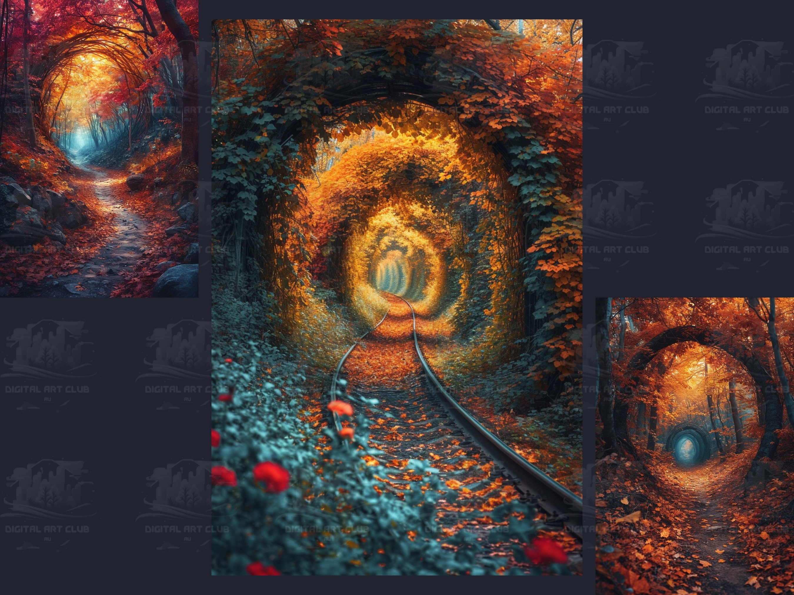 8 Timeless Tunnel Backdrops Overlays | Overlays for Photoshop | Studio ...