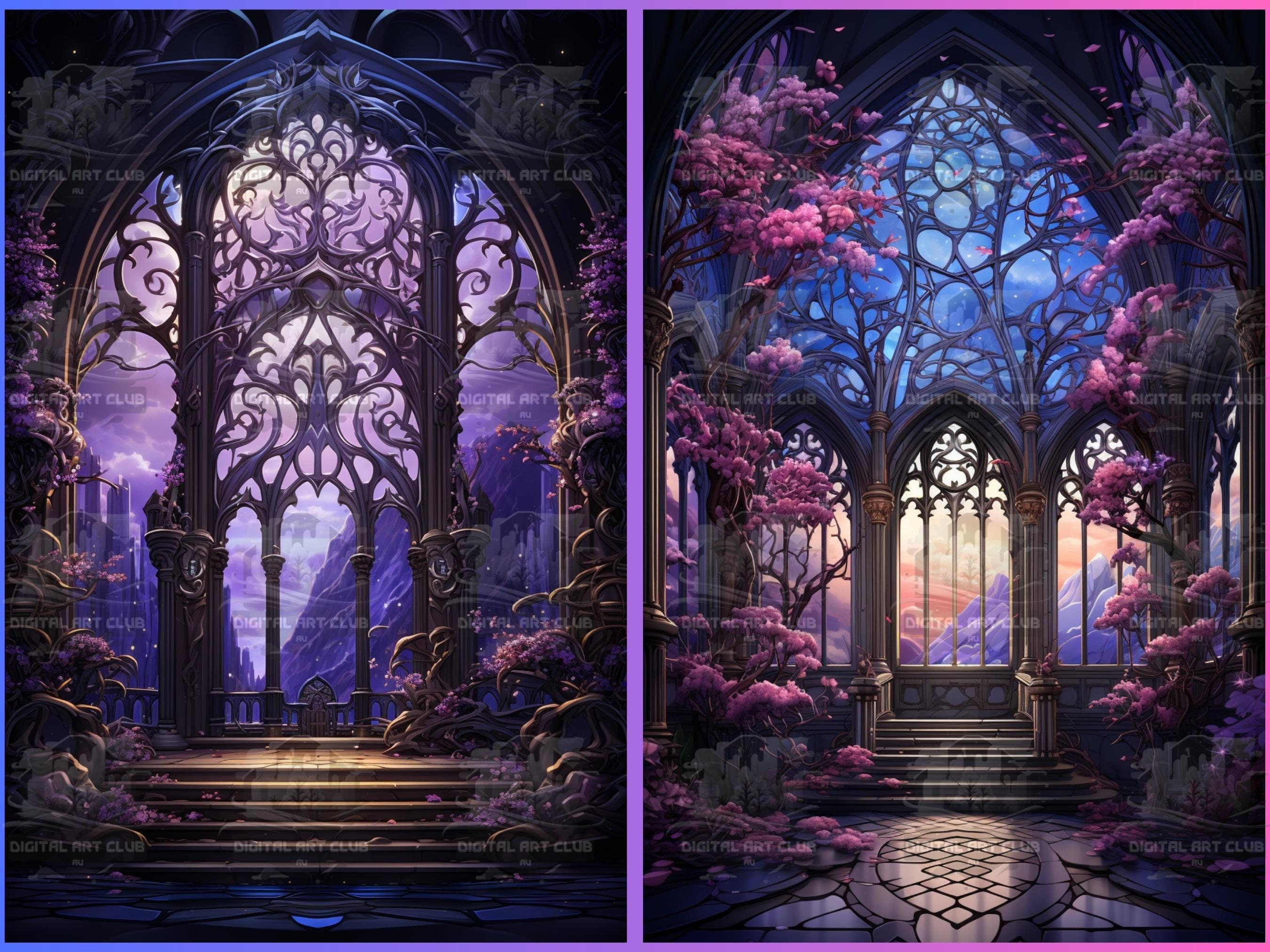10 Fantasy Room Backdrops Overlays | Overlays for Photoshop | Studio ...