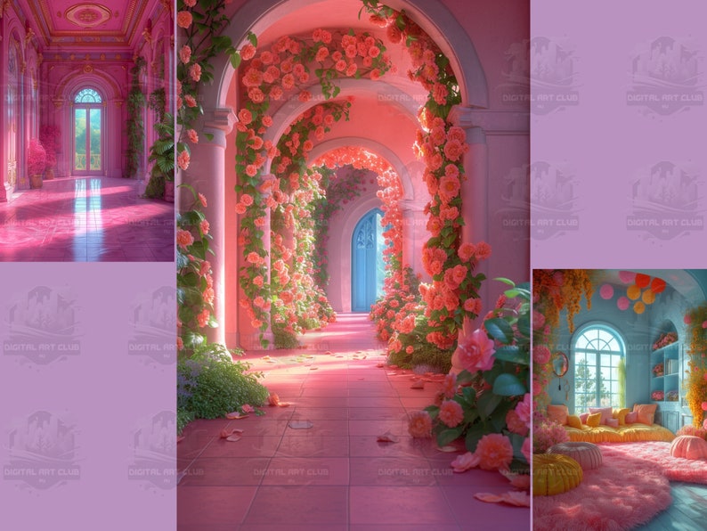 10 Cute Interior Backdrops Overlays Overlays for Photoshop Studio ...