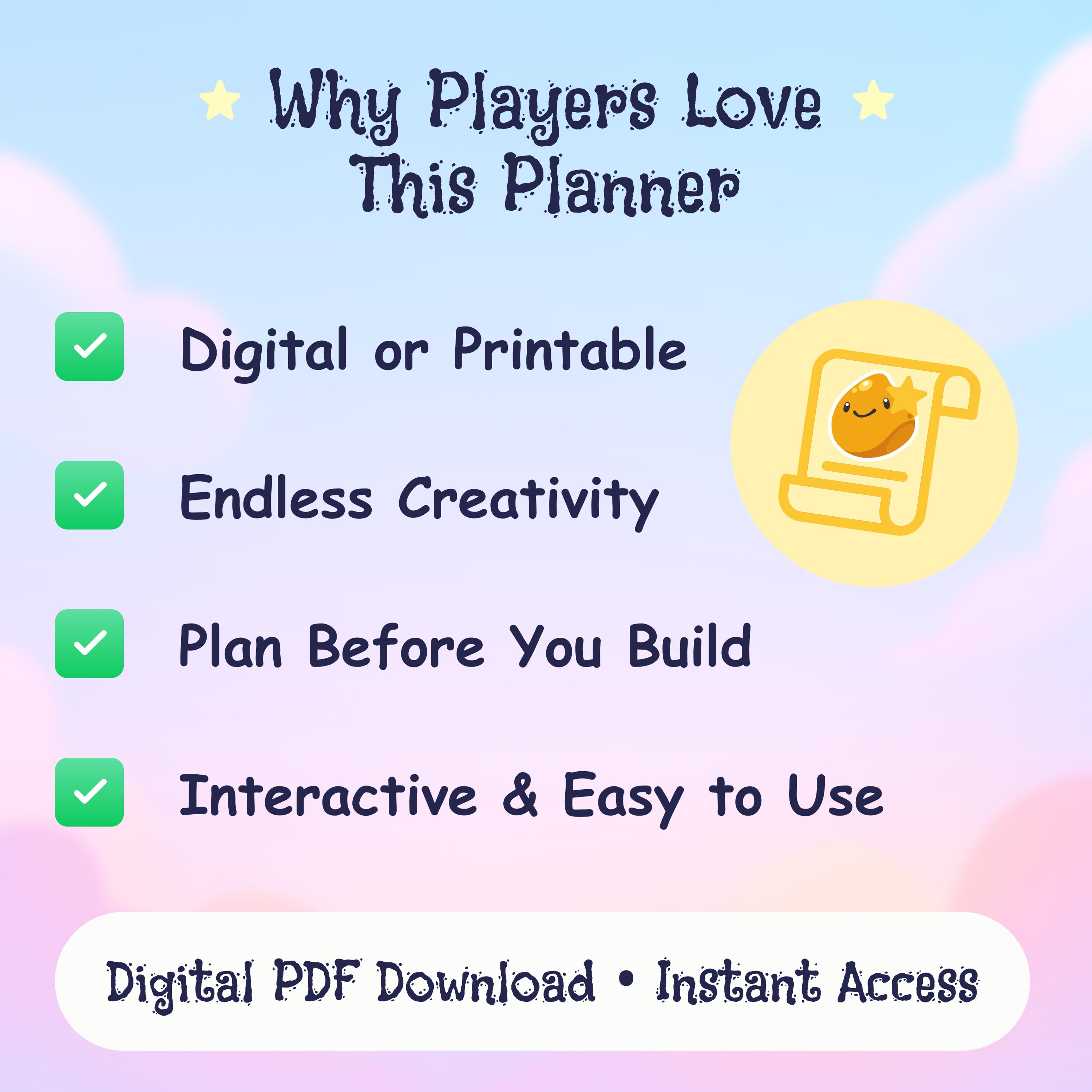Slime Rancher 2 - Ranch Planner | Digital Drag-and-drop & Printable Cut ...