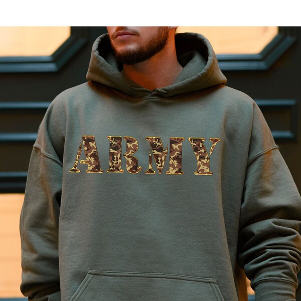 Army Sweatshirt - Etsy