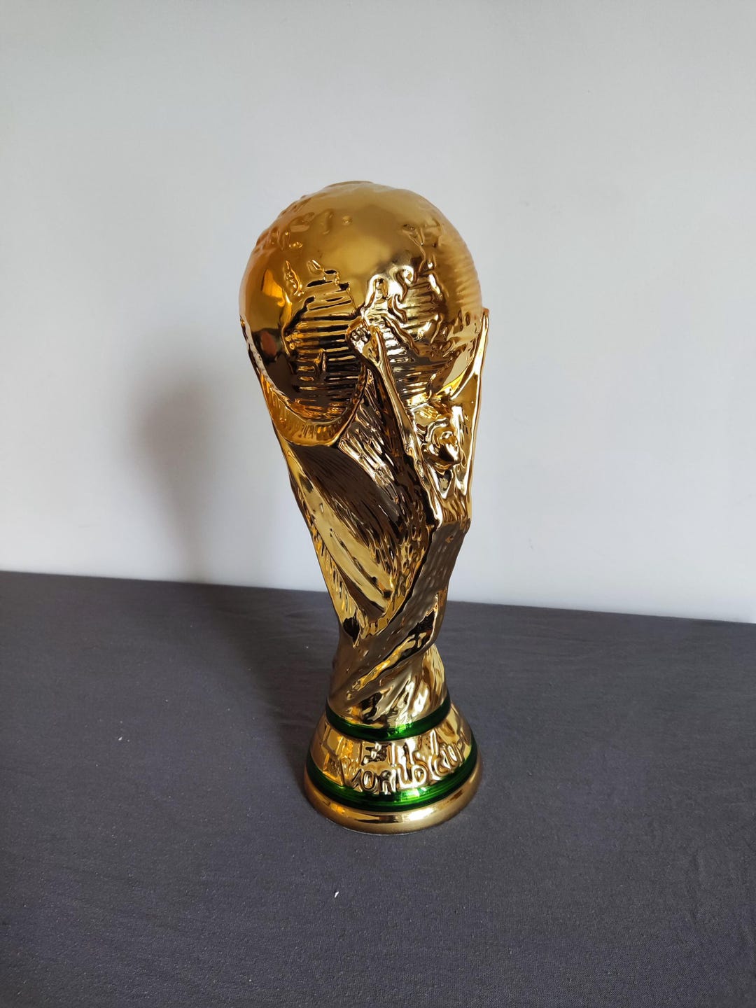 World Cup Trophy 36cm 1.3kg, Football World Cup Trophy, Full Size, 36 ...