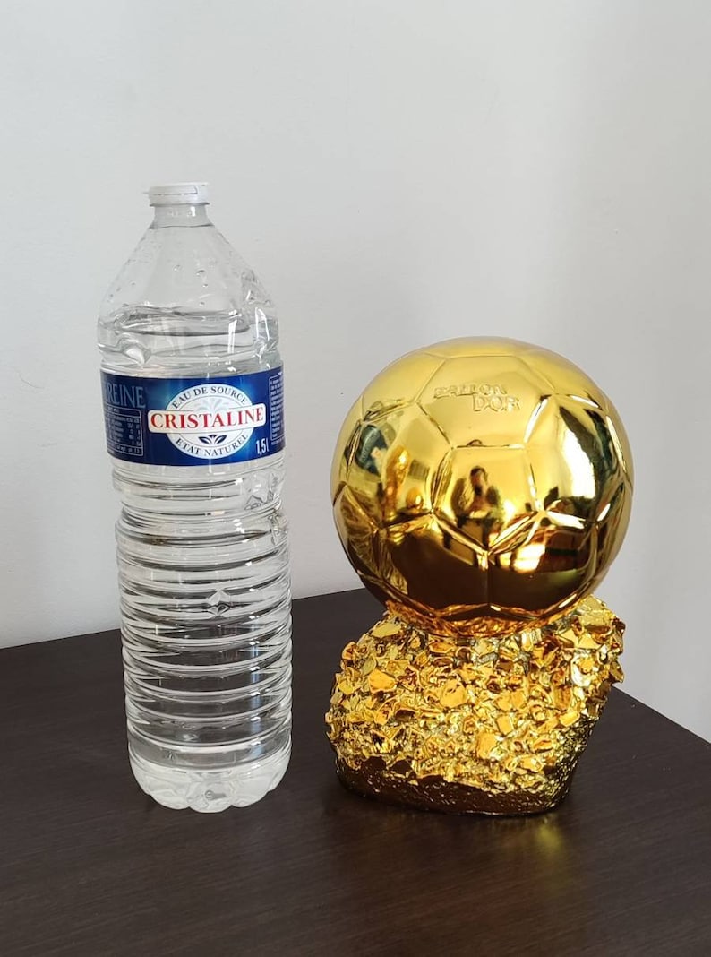 Replica Ballon D'or, World Golden Ball Trophy 25cm 1.3 Kg, Ballon D'OR ...
