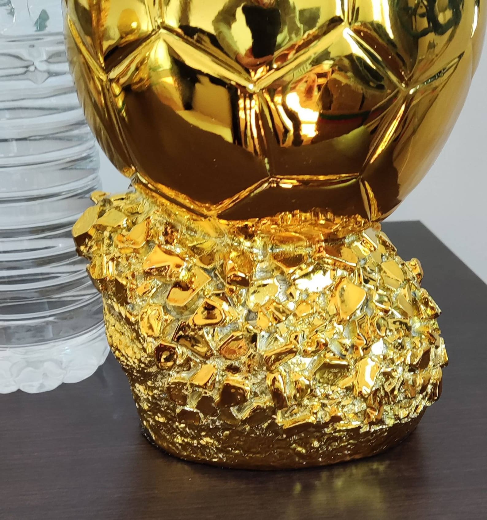 Replica Ballon D'or, World Golden Ball Trophy 25cm 1.3 Kg, Ballon D'OR ...