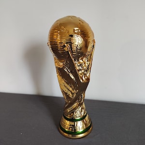 World Cup Trophy 36cm 1.3kg, Football World Cup Trophy, Full Size, 36 ...
