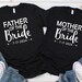 Father of the Bride Shirt, Mother of the Bride T-shirt, Parents of ...