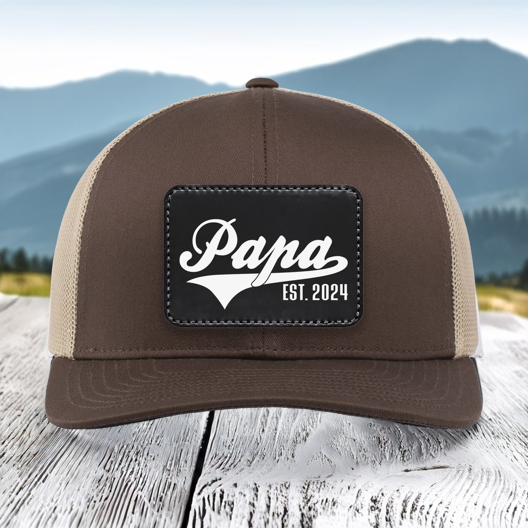 Papa Hat, Papa Baseball Hat, Fathers Day Gift Papa, New Papa Gift, Papa ...